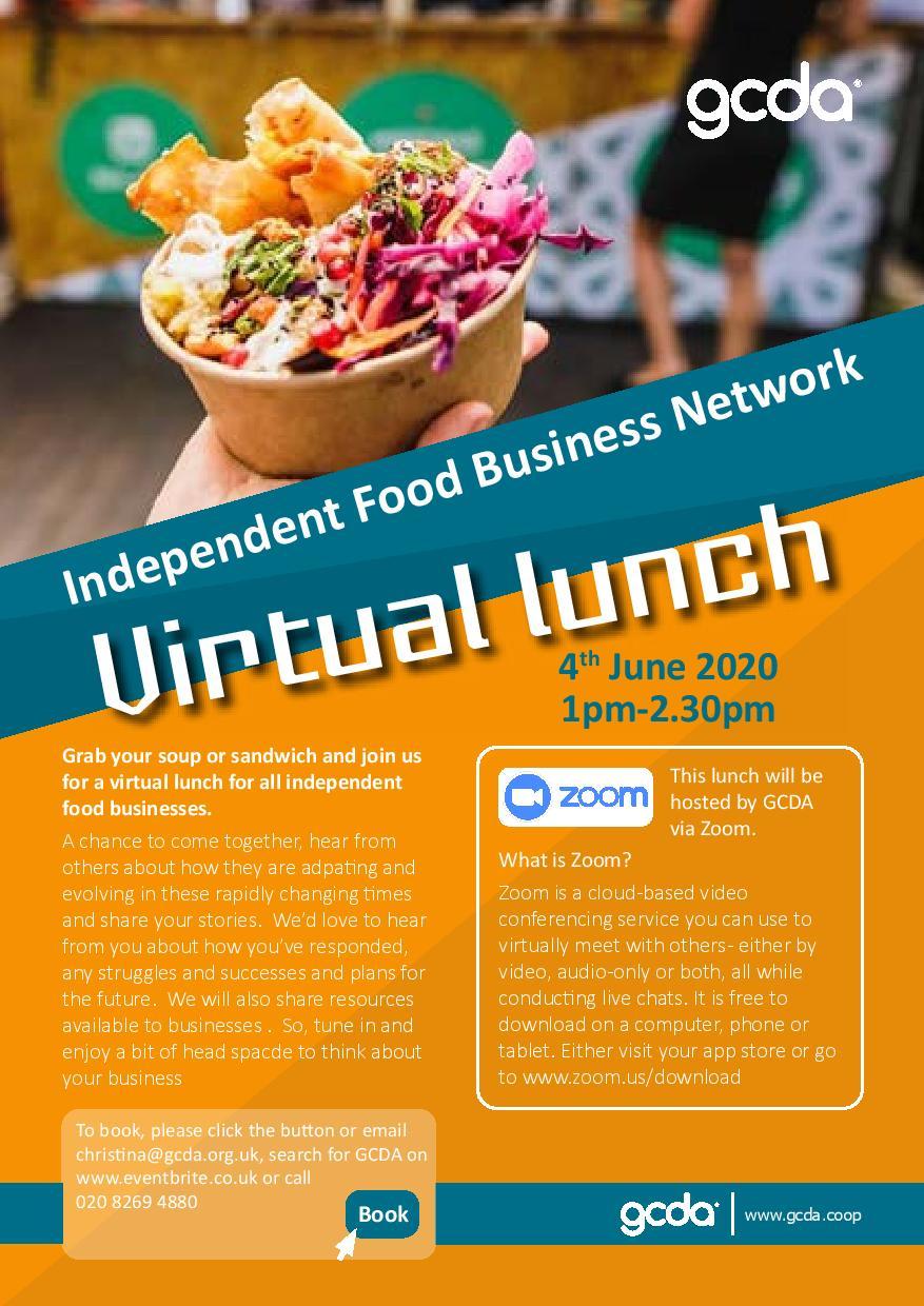 Independent Food Business Network Virtual Lunch - GCDA